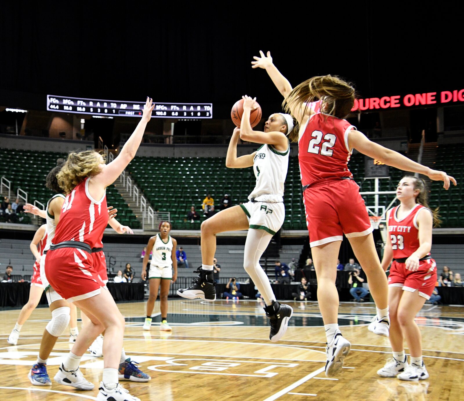 Ypsilanti Arbor Prep defeats Kent City, 54-50, in the MHSAA Girls ...