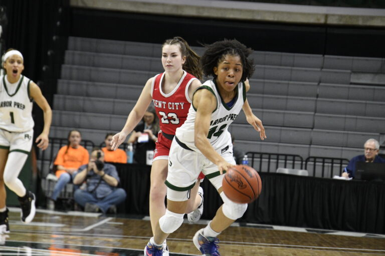 Ypsilanti Arbor Prep defeats Kent City, 54-50, in the MHSAA Girls ...