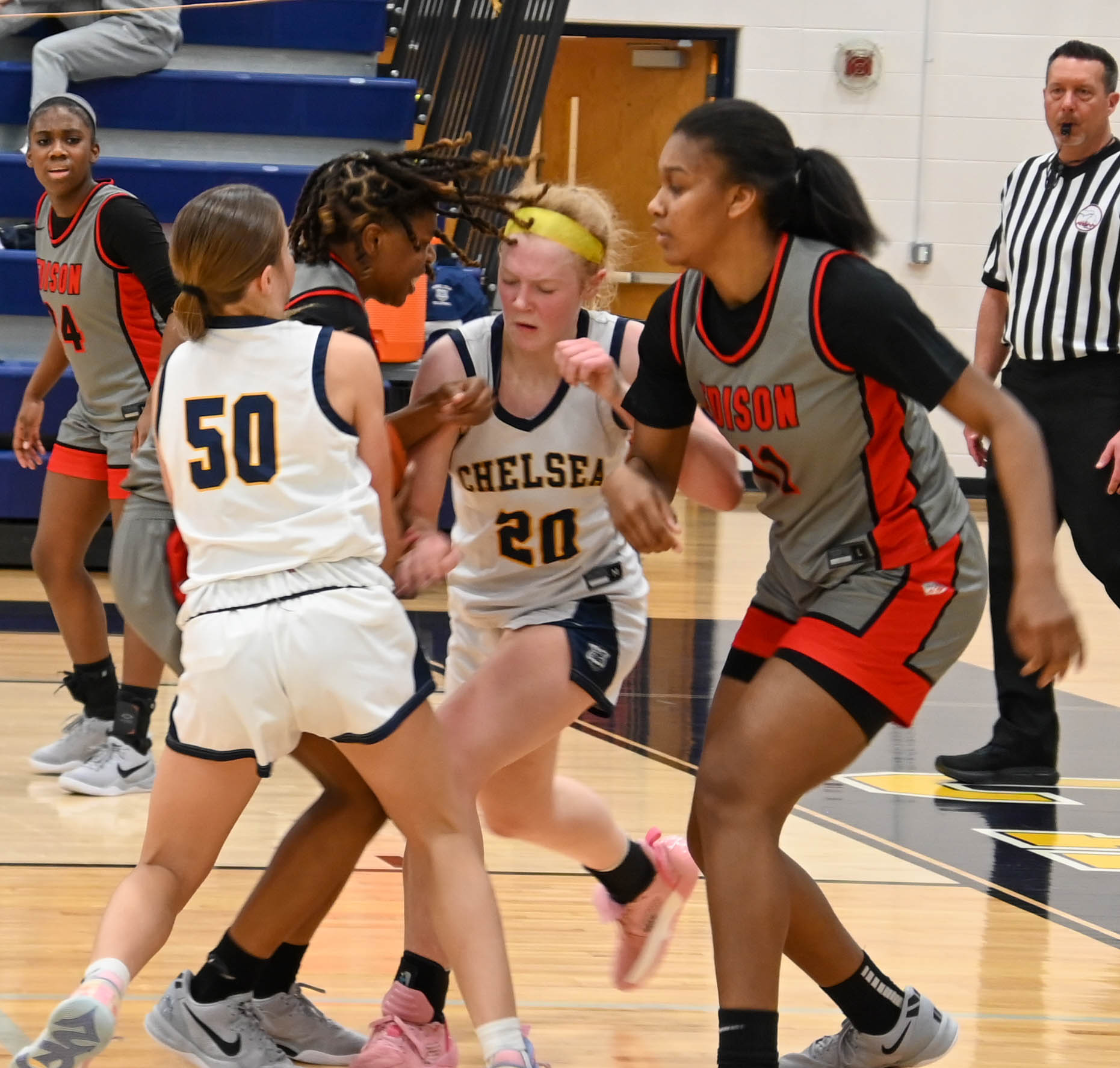 Chelsea Girls Basketball Falls To Detroit Edison 55-40