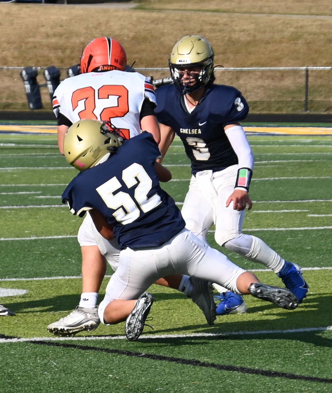 Chelsea Freshman Football Defeat Tecumseh 20-6